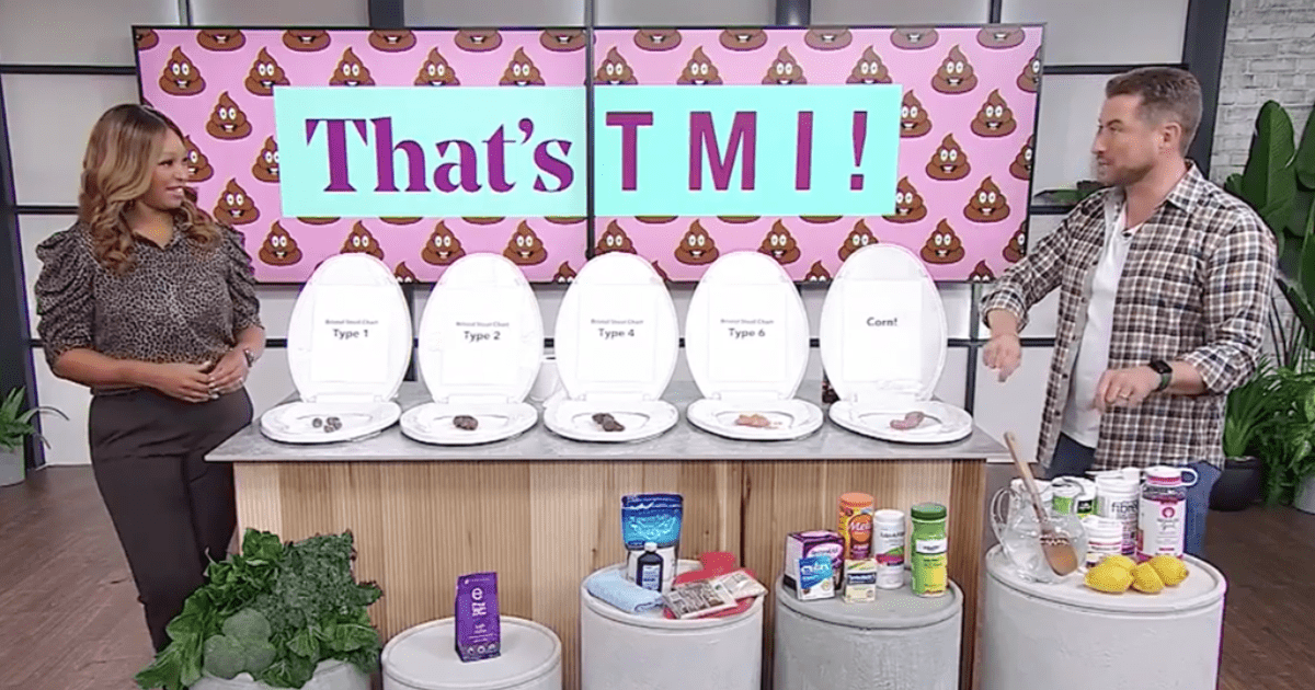 What these 5 different types of poop say about your health - Sunfiber